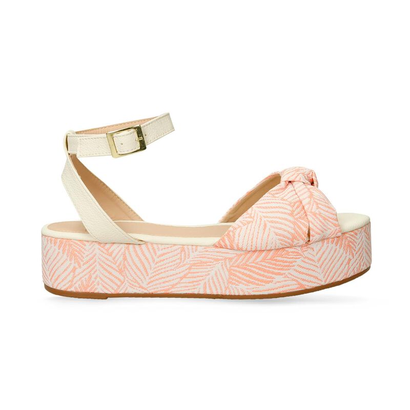 Sandalias Para Mujer Bata Talco-Salmón Isdira, Multicolor, 669180CC | Bata