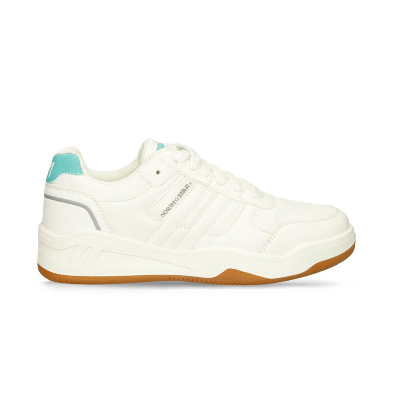 Tenis Para Mujer North Star Blanco-Azul Iris Break, Blanco, 541171AW | Bata