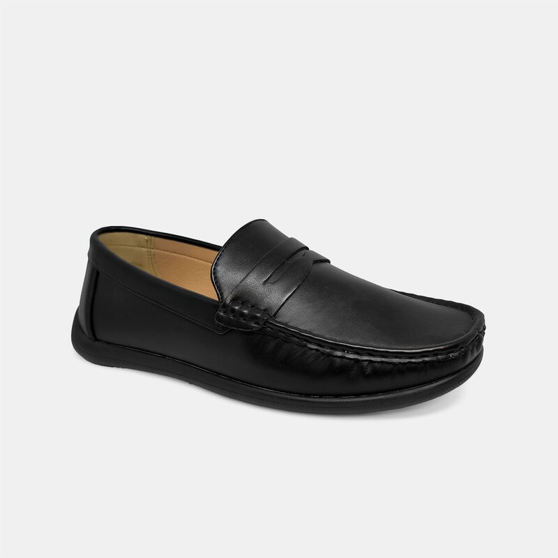 Sepatu Moccasin Pria Caro, BLACK , 8516241 | Bata
