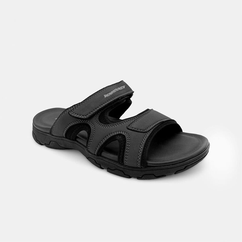[Produksi Lokal] Sendal Outdoor Pria Everest, BLACK , 8716441 | Bata