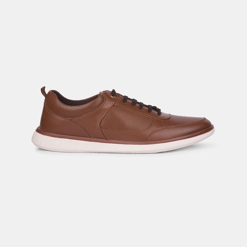 Bata comfit tan casual lace-up shoes for men | Bata