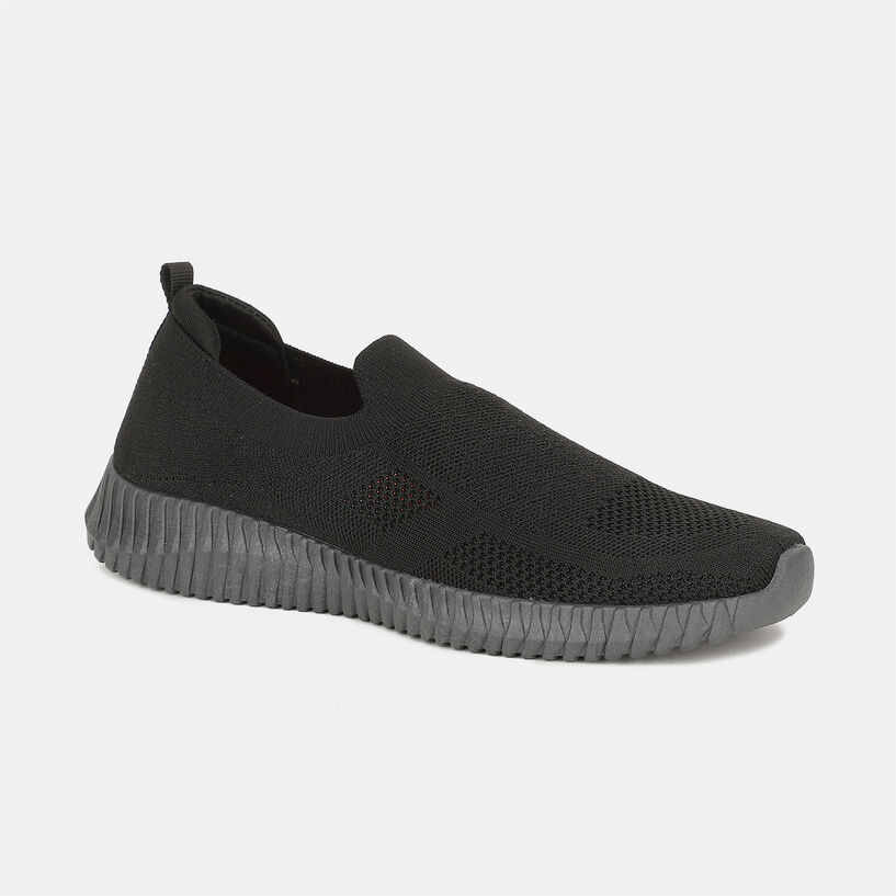 NORTH STAR BLACK TEXTILE SLIP-ON SHOES FOR MEN | Bata