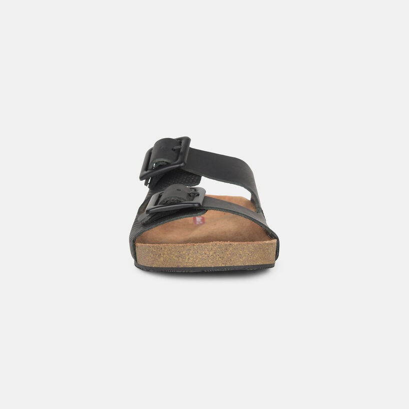 BATA LEATHER CASUAL MULE SLIPPERS FOR MEN