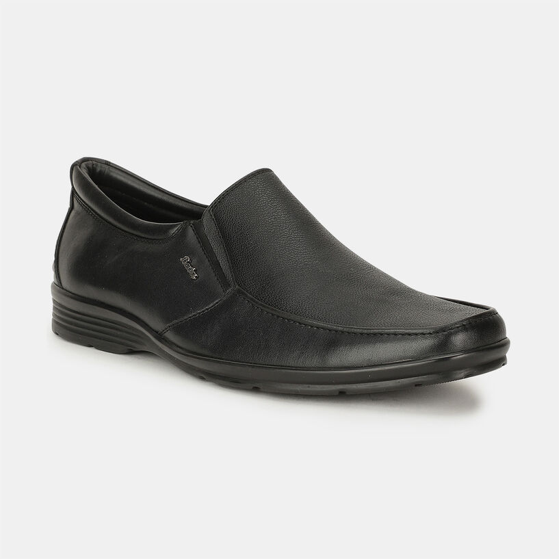 BATA BLACK FORMAL SLIP-ON SHOES FOR MEN | Bata