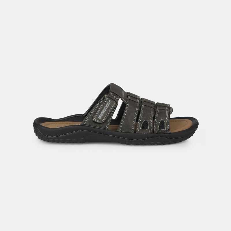 Weinbrenner olive mules with velcro closure for men | Bata