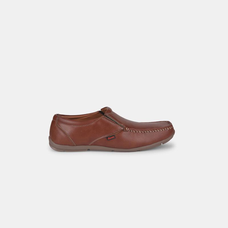 Bata Light Brown Loafers for Men | Bata
