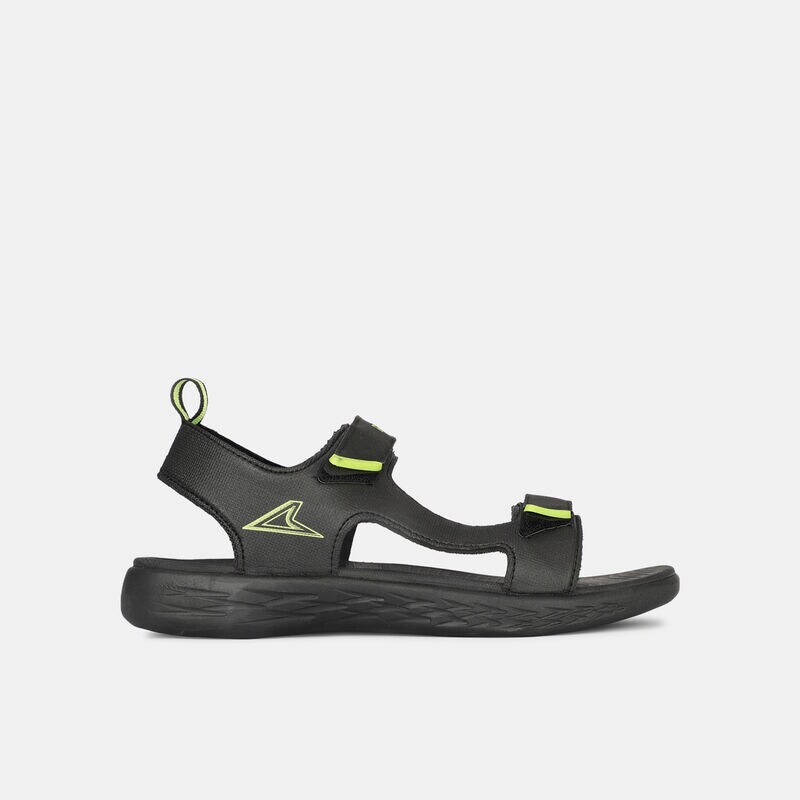 Power Black Sports Sandals For Men | Bata
