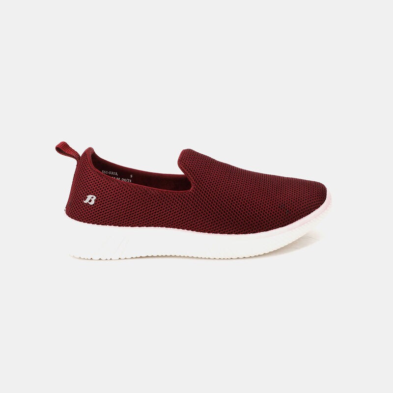 BATA RED SLIP ON CASUAL SHOES FOR WOMEN | Bata