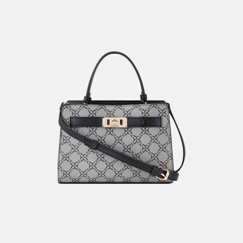 NINE WEST GUNMETAL HAND BAG FOR WOMEN | Bata