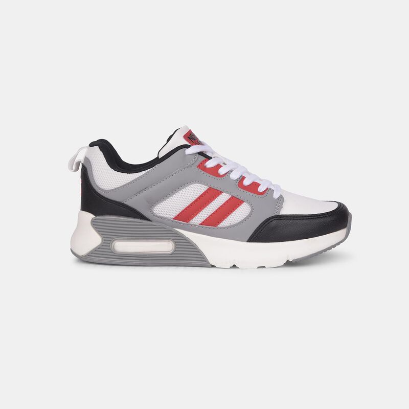 North star grey lace-up sports sneaker shoes for men | Bata