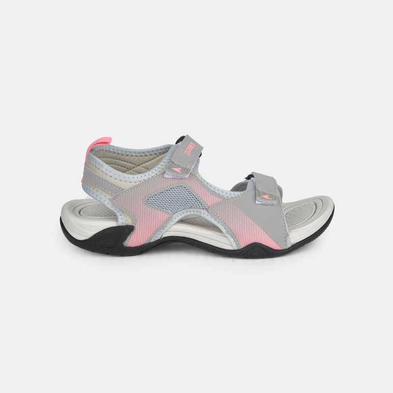 Power Grey Sports Sandals For Women | Bata