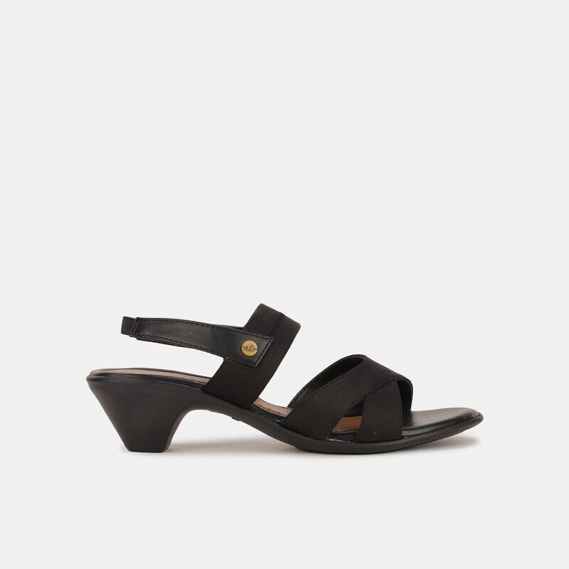 Bata black casual sandals for women | Bata