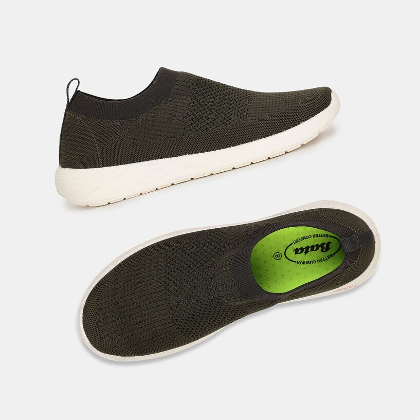 Bata Green Slipon For Men | Bata