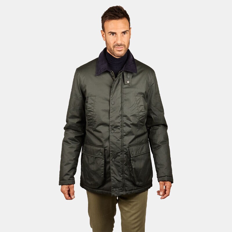 Giacca stile militare da uomo imbottita