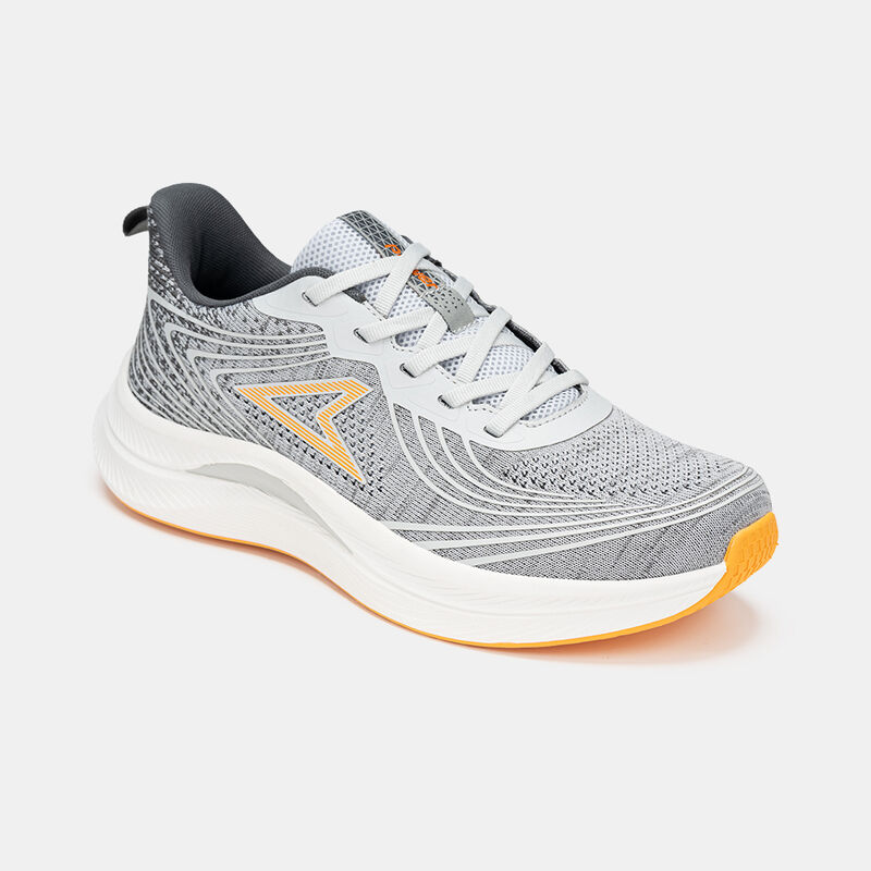Bata บาจา Power รองเท้าวิ่งออกกำลังกาย แบบผูกเชือก สำหรับผู้ชาย, Grey ...