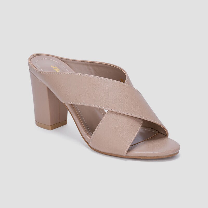 Bata LADIES HEELS HEELS รองเท้าส้นสูงแฟชั่น ส้นสูง 3 นิ้ว แบบสวม เปิด ...